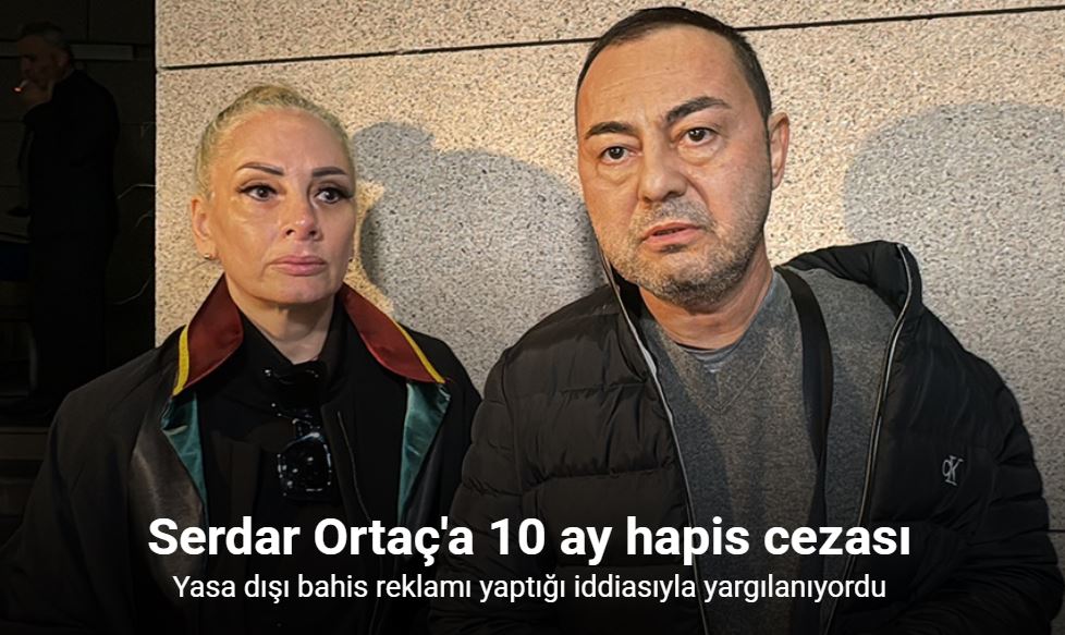 Serdar Ortaç'a 10 ay hapis cezası - Bitlis Postası